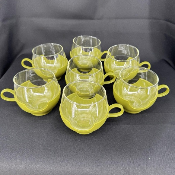 Pyrex | Dining | Vintage Pyrex Roly Poly Drink Ups Coffee Tea Cups ...